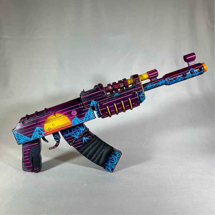 Rust Retrowave Skin AK – Lootprop™